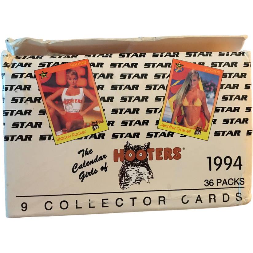 Hooters Girls Calendar - Trading Collector Cards - 1994 Rare – Hootrsnhose